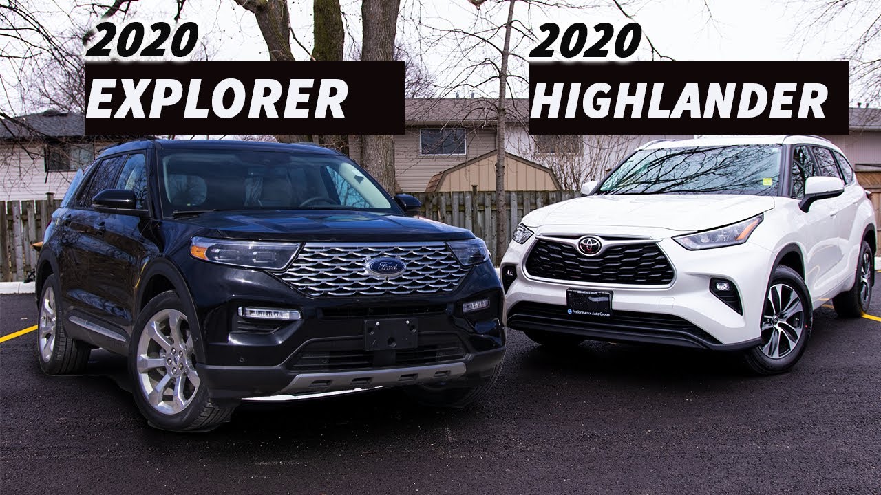 2020 Ford Explorer Offers More Than 2020 Toyota Highlander - Conquest ...