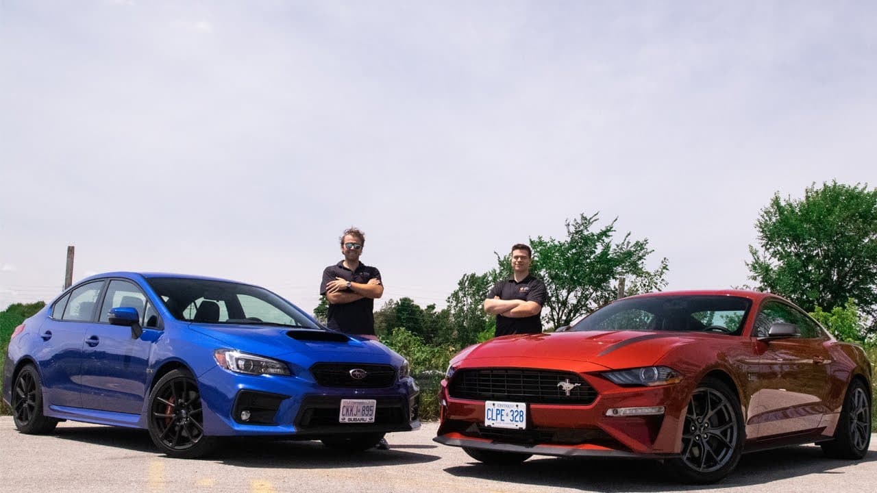 2020 Subaru WRX Sport-Tech RS vs 2020 Ford Mustang 2.3L | Conquest